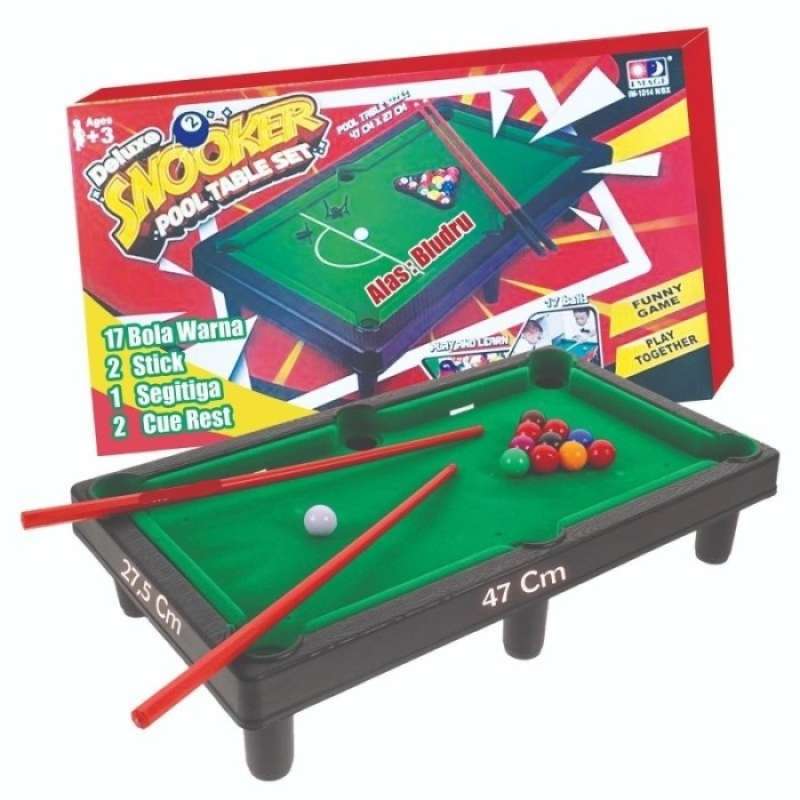 Promo Mainan Biliard Mini Pool Snooker Anak Olahraga Biliar Board Game ...