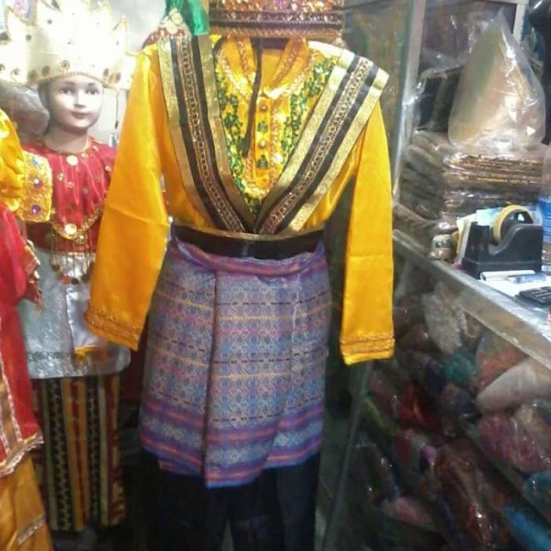 Jual Pakaian Adat Aceh (kostum Tari Saman) Anak Dan Dewasa - Hijau Muda ...