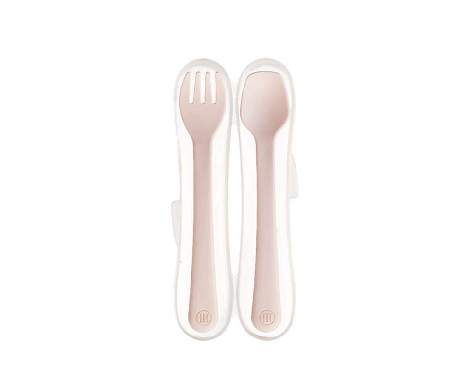 Jual Simba It's Yummy Learn Spoon & Fork Set With Case | Sendok Makan ...