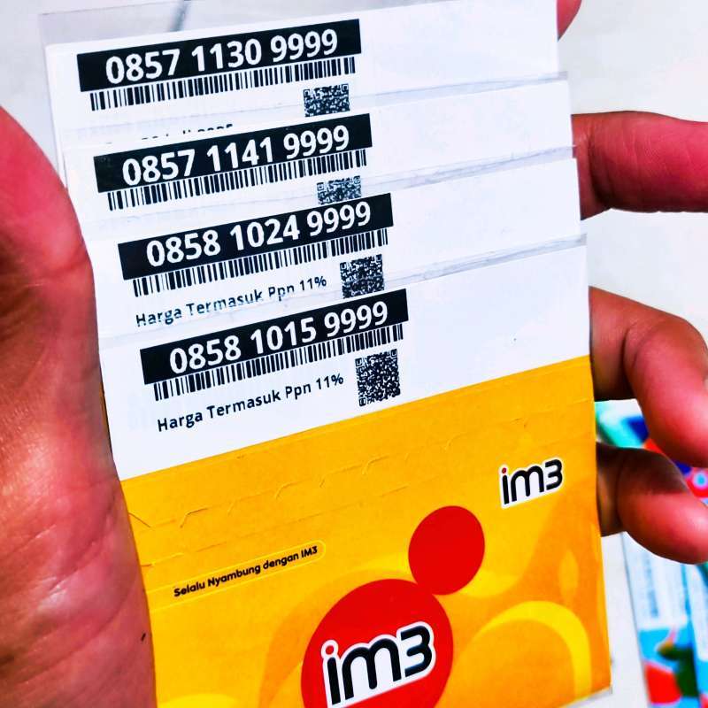 Jual Kartu Perdana Nomor Cantik Indosat Im3 Prabayar Di Seller Nomor ...