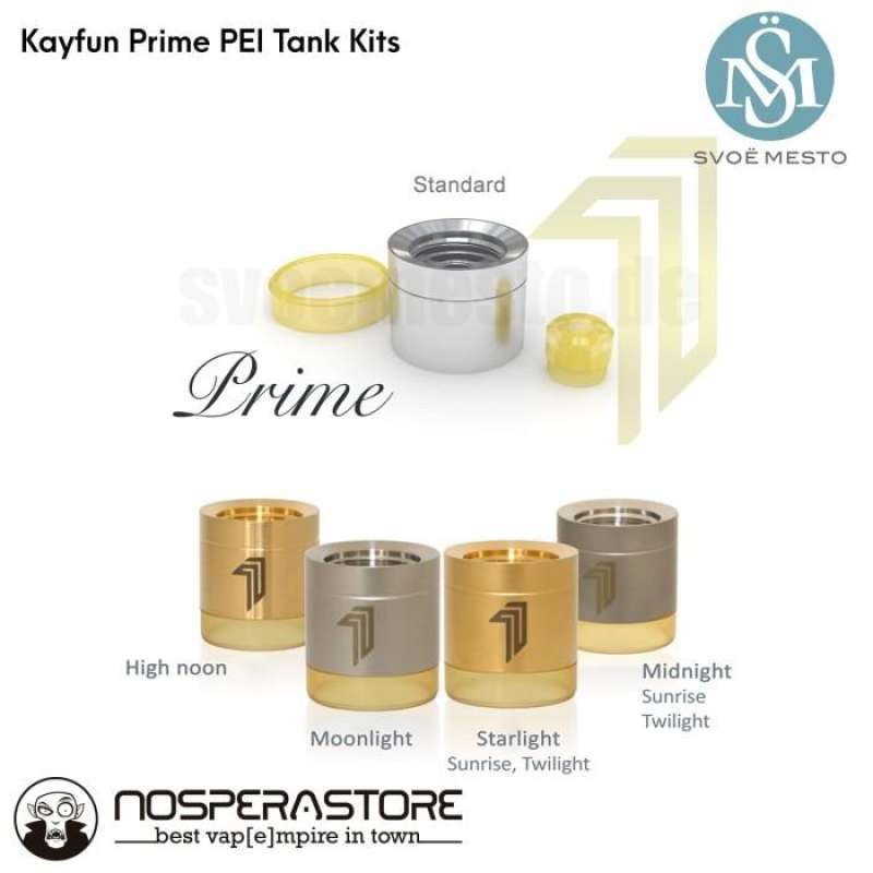 Jual Kayfun Prime Pei Tank Kits - Standard And Special Edition ...
