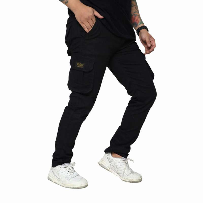 Promo Celana Pria Cargo Panjang Zweckout Label Slim Fit Twill Jumbo Army 40 - Mocca, 34 - 34 ...