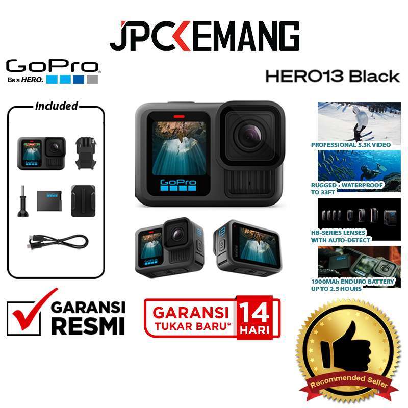 Promo Jpc Kemang Gopro Hero 13 Black Action Camera / Go Pro Hero13 ...