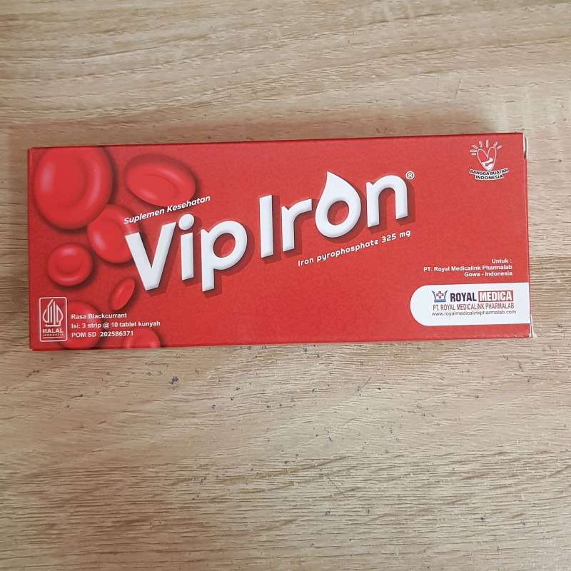 Jual Vipiron Box 30 Tablet Kunyah Di Seller Kita Sehat - Pluit, Kota ...