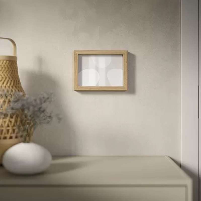 Jual Bingkai Frame Foto Dinding/standing Ukuran 13x18cm_efek Kayu Oak ...