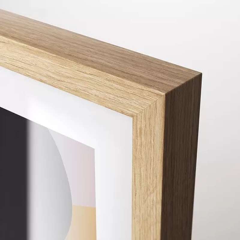 Jual Bingkai Frame Foto Dinding/standing Ukuran 13x18cm_efek Kayu Oak ...