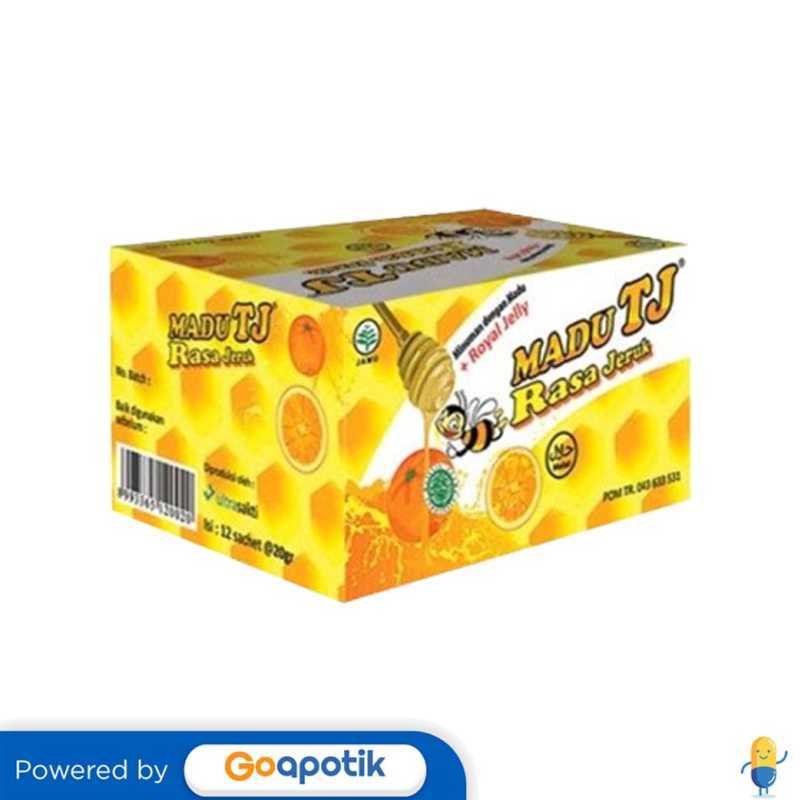 Jual Tresnojoyo Madu Tj Rasa Jeruk Box 12 Sachet Di Seller Apotek ...