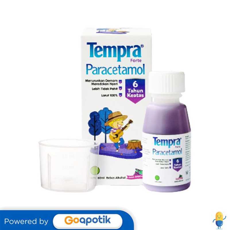 Jual Tempra Forte Syrup Rasa Anggur 60 Ml Di Seller Apotek Berkah ...