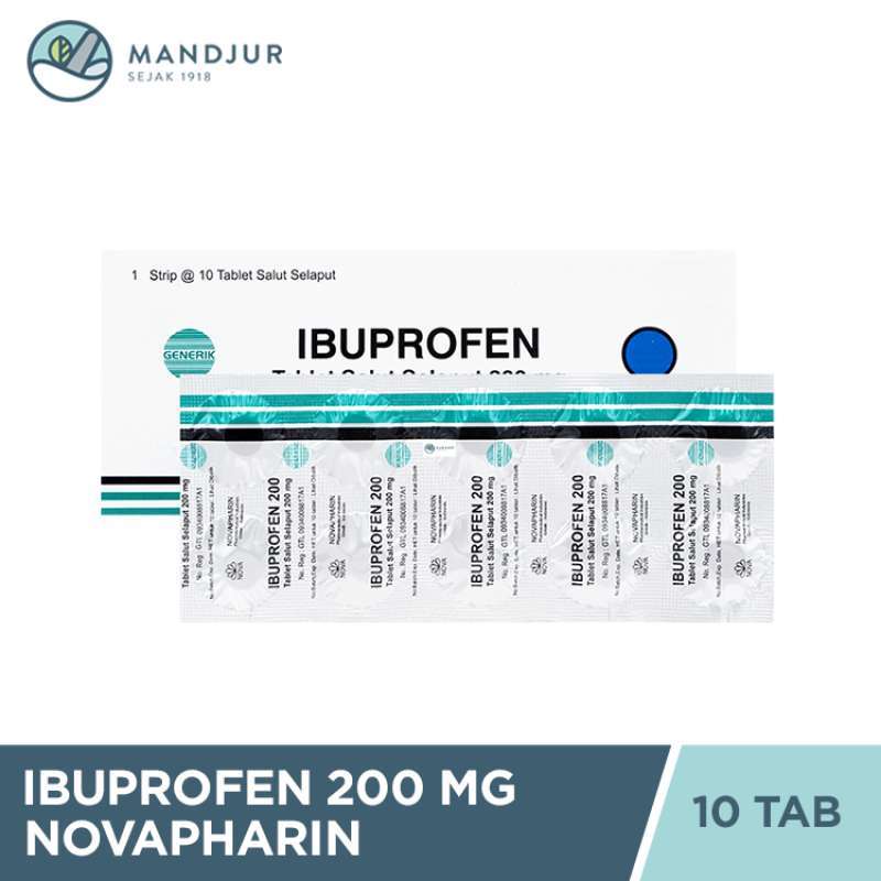 Jual Ibuprofen Tab 400 Mg Terbaik Mei 2026 - Harga Murah & Gratis ...
