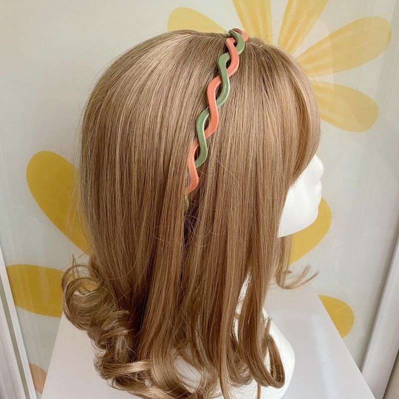 Jual Bd061 Bando Spiral Kepang 2 Warna Bando Fashion Wanita Bando ...