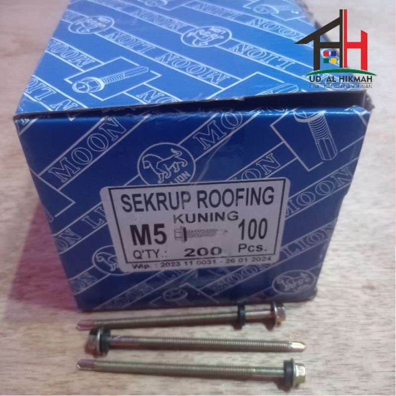 Jual Baut Roofing 1 Dus 💯 Harga Murah & Kualitas Terbaik Februari 2025
