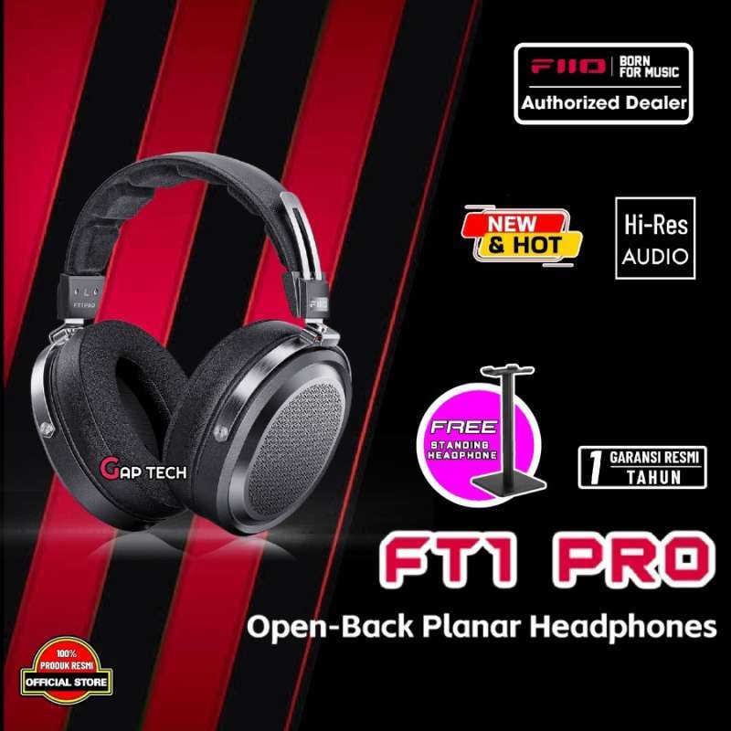 Promo Fiio Ft1 Pro / Ft 1 Pro / Ft1pro Planar Diaphragm Driver Open ...