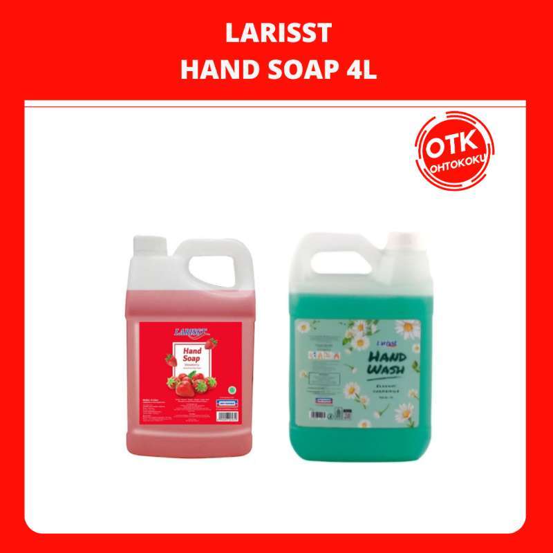 Jual Larisst Liquid Hand Soap Sabun Cuci Tangan 4 L Jerycan Di Seller ...
