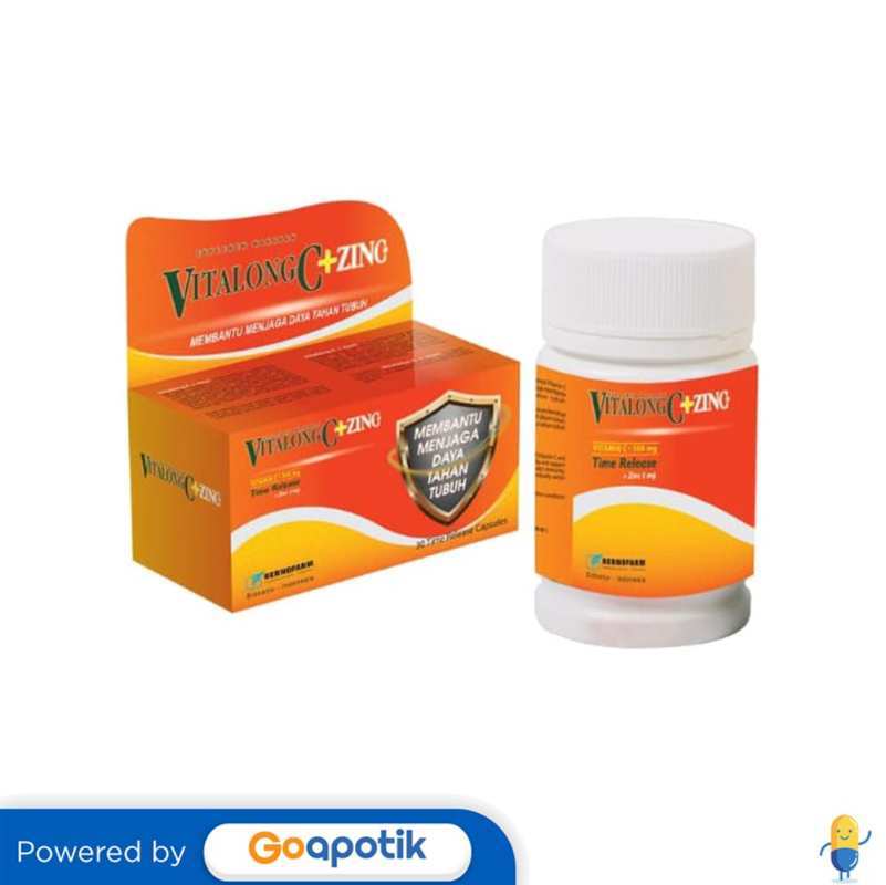 Jual Vitalong C + Zinc Botol 30 Kapsul Di Seller Apotek Berkah Bekasi 2 ...