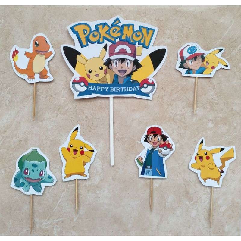 Jual Topper Kue Pokemon 🏷️ Harga Termurah dan Terlengkap Oktober 2025