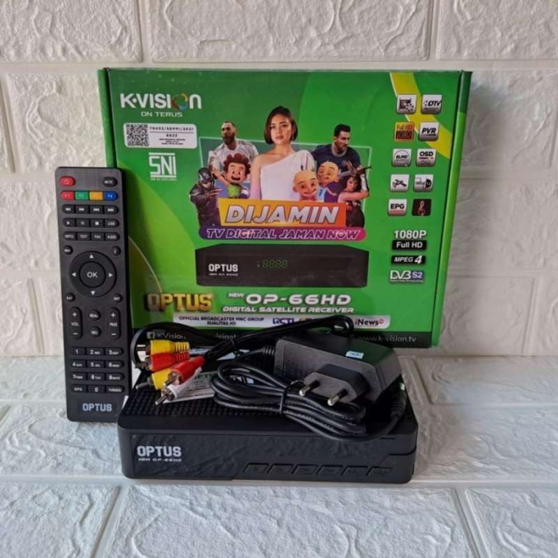 Reciver K Vision Optus Garansi Resmi Indonesia 🏷️ Harga Murah Februari 2026