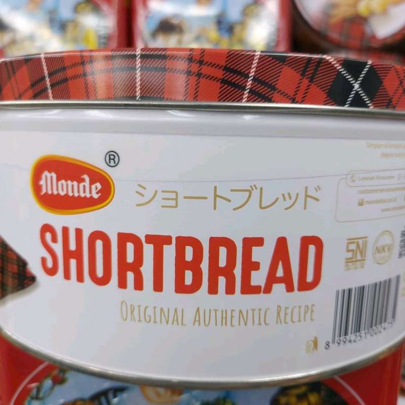 Jual Monde Shortbread Original Authentic Recipe 335gr-biskuit Rasa ...
