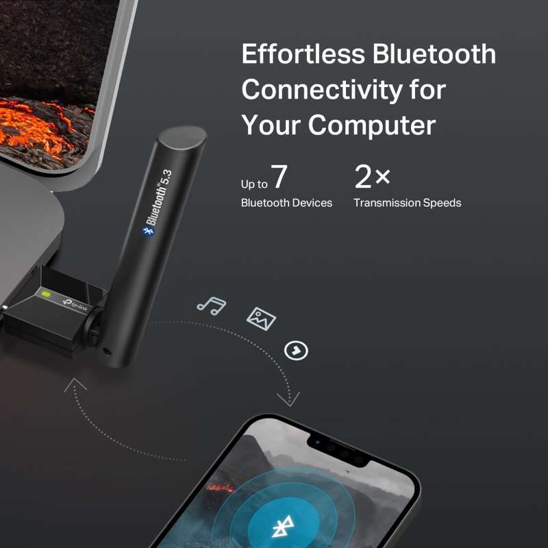 Promo USB Bluetooth Tp-link Ub500 Plus Long Range Bluetooth 5.3 USB ...