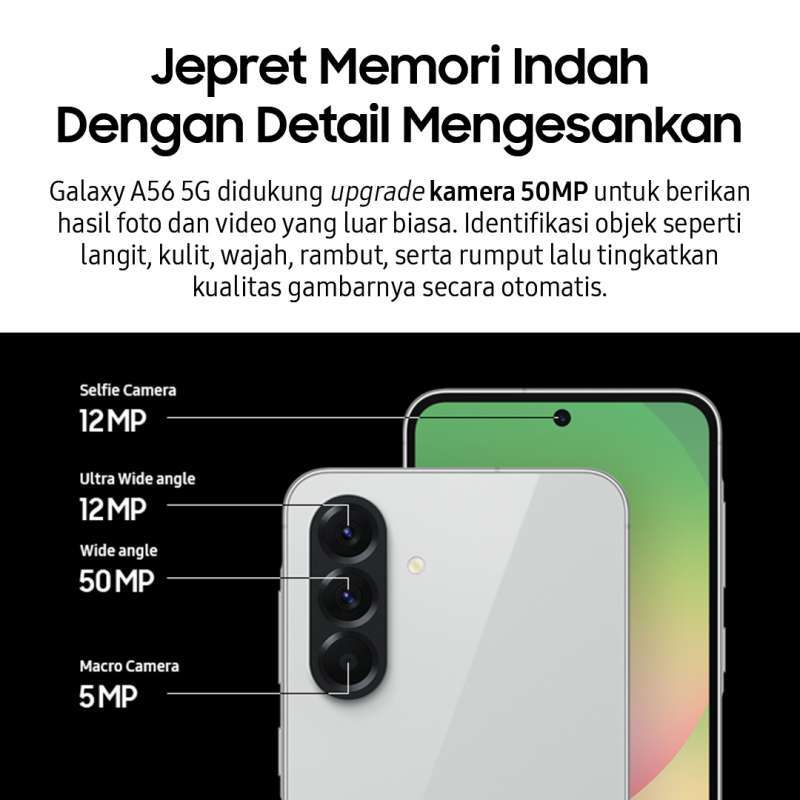 Promo Samsung Galaxy A56 5g Smartphone [8/256gb] - Green Diskon 7% Di ...