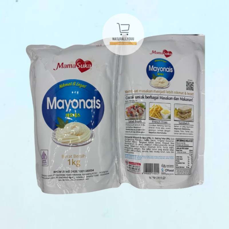 Mayonaise Mamasuka 1 Kg 1 Dus Gratis Ongkir 🔥 Harga Murah April 2026