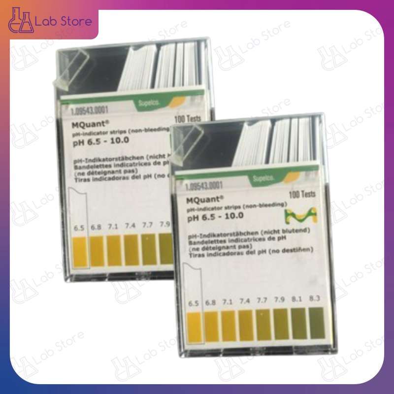 Jual Kertas Lakmus Ph Indicator Indikator Test Strips 6.5-10 | Merck ...