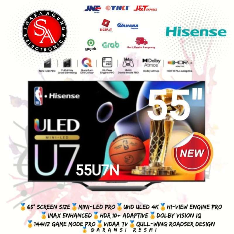 Jual Mini Led Pro - Google Tv 55 Inch Hisense Type : 55u7n - Full Array ...