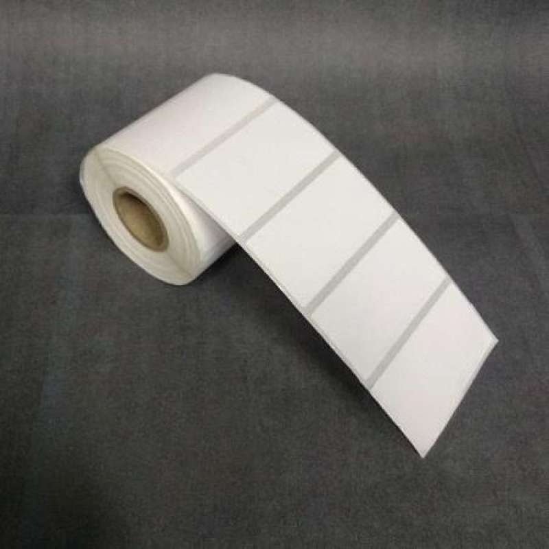 Promo Kertas Thermal Sticker 60x30 Mm Isi 1000 Pcs/roll Kertas Tempel ...
