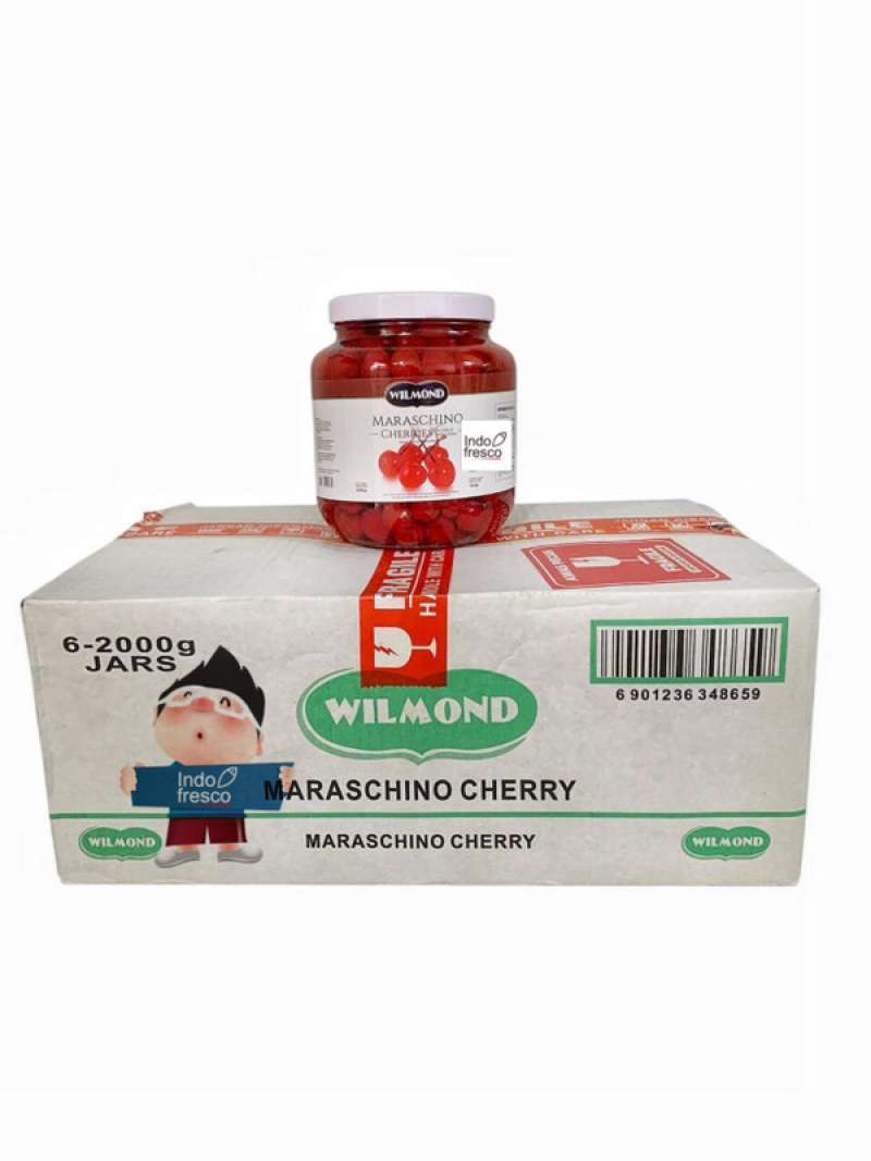 Promo Wilmond Maraschino Cherries In Syrup With Stem- Cherry Ceri ...