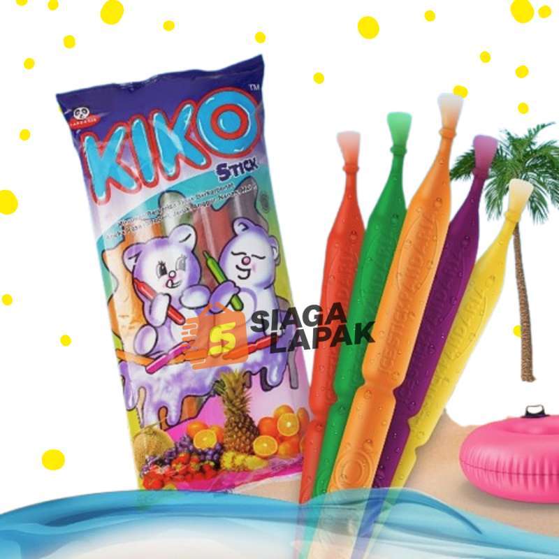Promo Kiko Ice Stick 1 Pak Isi 10pcs Minuman Stik Rasa Buah Buahan ...