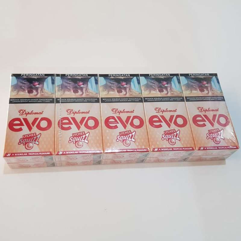 Jual Diplomat Evo Lychee Squizz 12 [1 Slop / 10 Bungkus @ 12 Batang ...