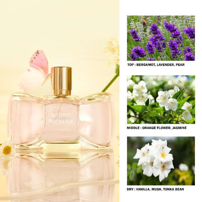 Jual Miniso Butterfly Fascination Women's Perfume Eau De Parfum Edp ...