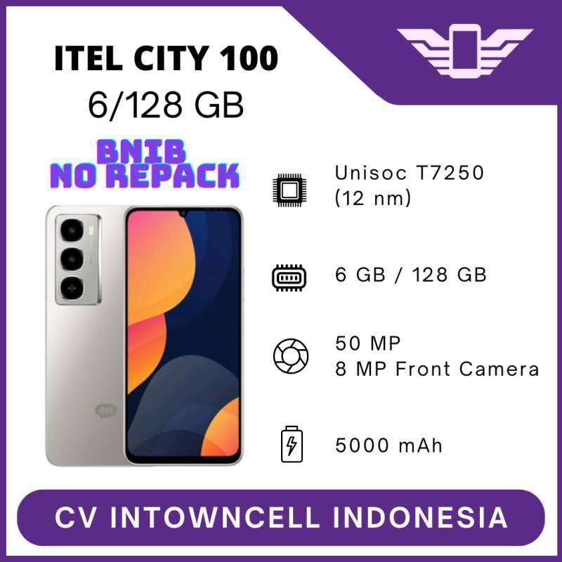 Jual Itel City 100 6/128gb Garansi Resmi - New Di Seller Cv Intown Cell ...