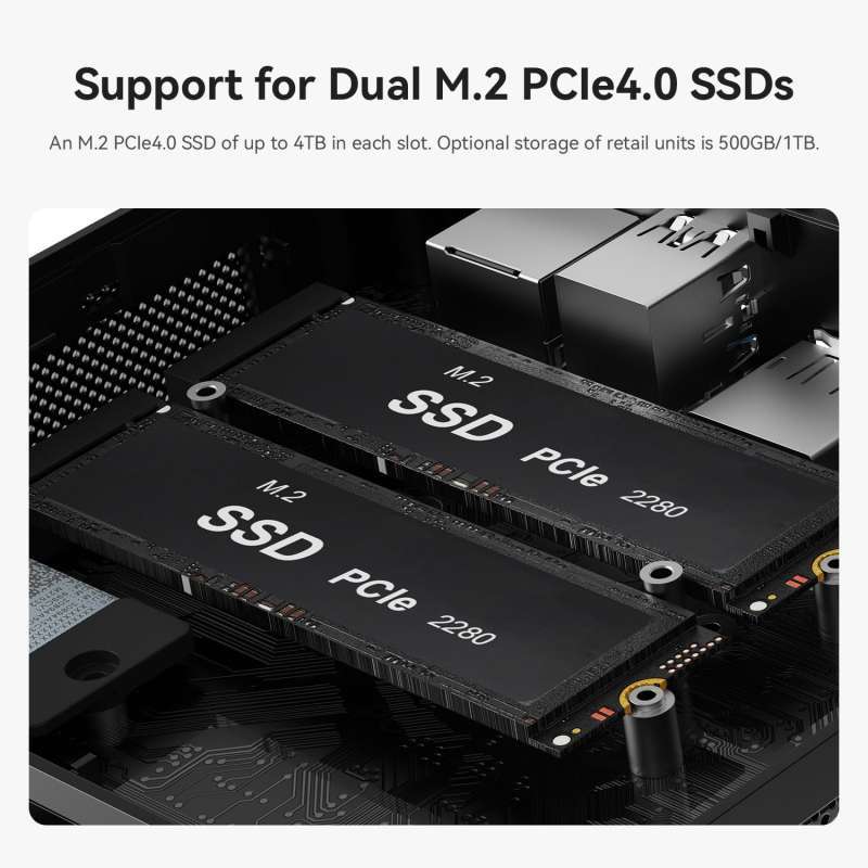 Jual Mini Pc Beelink Ser5 Max 6800u Amd Ryzen7 32gb/500gb Ssd M.2 Pcle4 ...