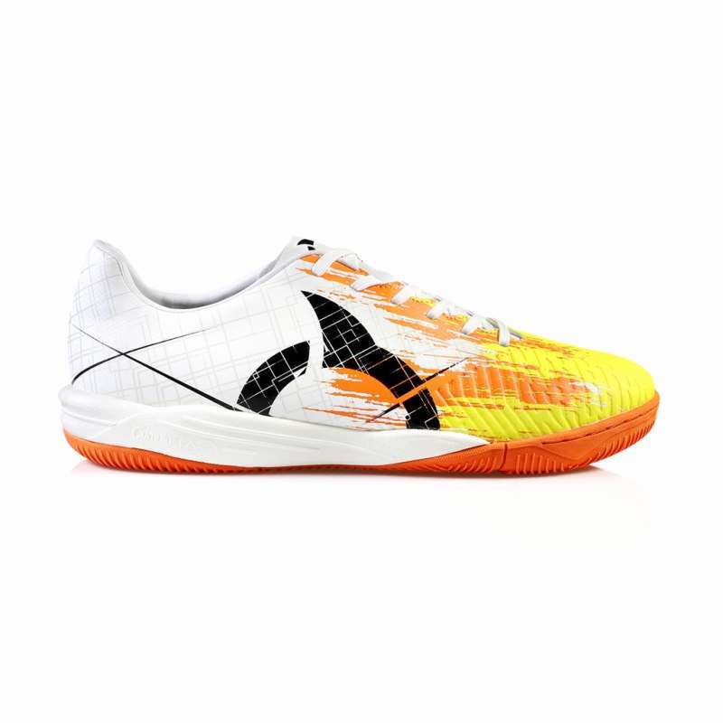 Promo Ortuseight Sepatu Futsal Forte Xcalibur In - Lime/ortrange/off ...