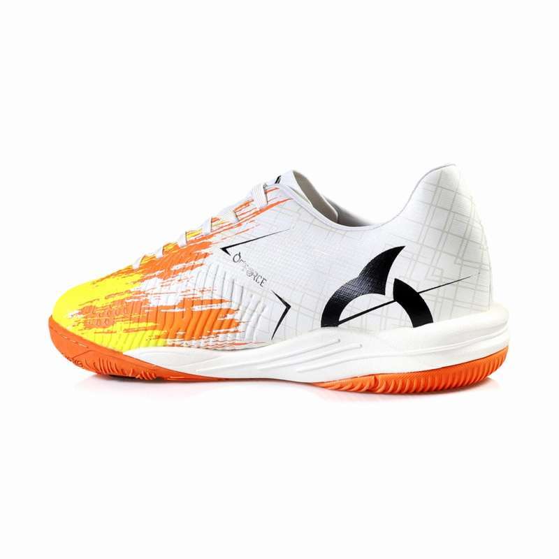 Promo Ortuseight Sepatu Futsal Forte Xcalibur In - Lime/ortrange/off ...