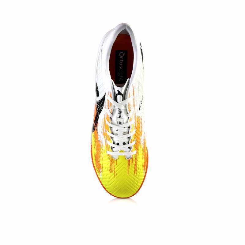 Promo Ortuseight Sepatu Futsal Forte Xcalibur In - Lime/ortrange/off ...