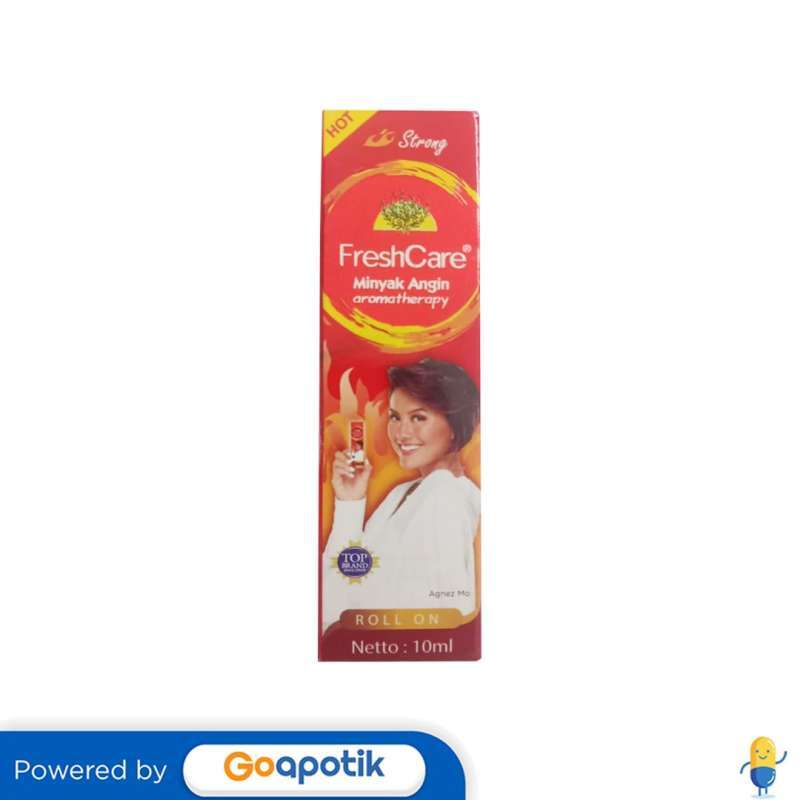 Jual Fresh Care Strong Minyak Angin Aromatherapy Botol Roll On 10 Ml Di ...