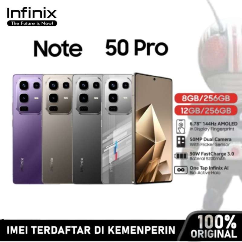 Infinix Note 50 🔥 Harga & Spesifikasi Terbaru Juni 2026