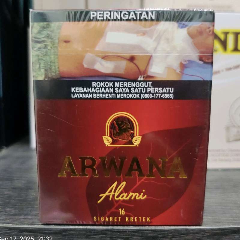 Jual Rokok Arwana Alami 16 - Kretek Di Seller Pasaraya Krian - Gamping ...