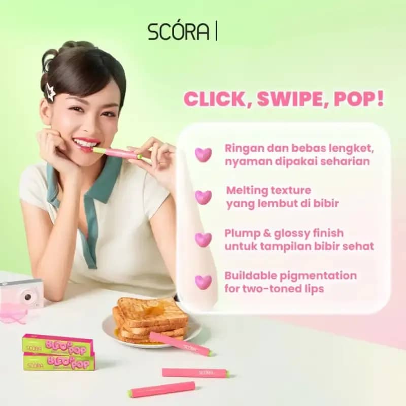 Promo Ailin I Scora Bloop Pop Gloss Balm 2 Gr | Lip Balm | Pelembab ...