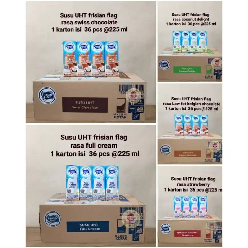 Jual Frisian Flag Energo+ Susu Uht 225 Ml 1 Karton Isi 36 Ml ( Ds Bgr ) - Lowfat Belgianch Krtn ...