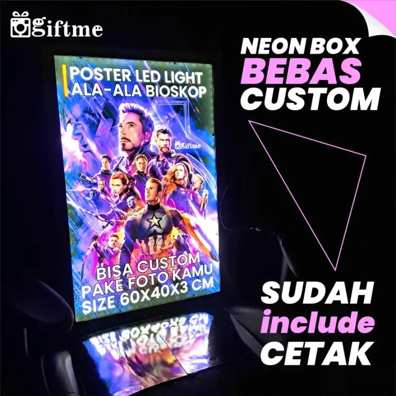 Jual Led Neon Box 💯 Harga Murah & Kualitas Terbaik Juni 2026