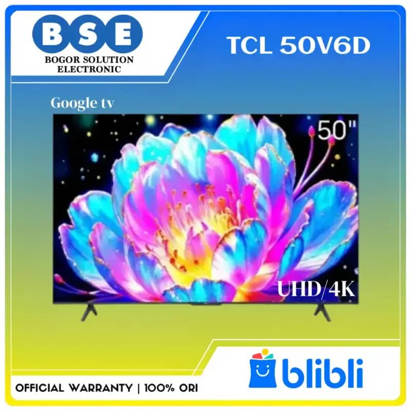 Tv Tcl 50 V6 Garansi Resmi Indonesia 🔥 Harga Mei 2026