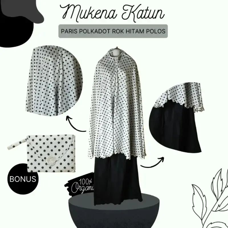 Jual Mukena Katun Putih Kekinian Terbaru - Harga Promo Juni 2026 | Blibli