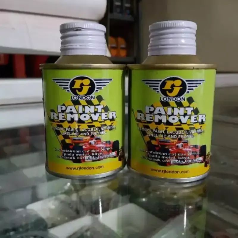 Jual Rj London Paint Remover Kemasan 100 Gram Untuk Merontokkan Cat ...