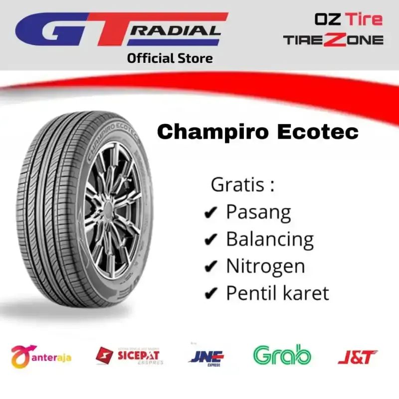 Jual Ban Mobil Gt Radial 185/65 R15 Champiro Ecotec Di Seller Oz Tire ...
