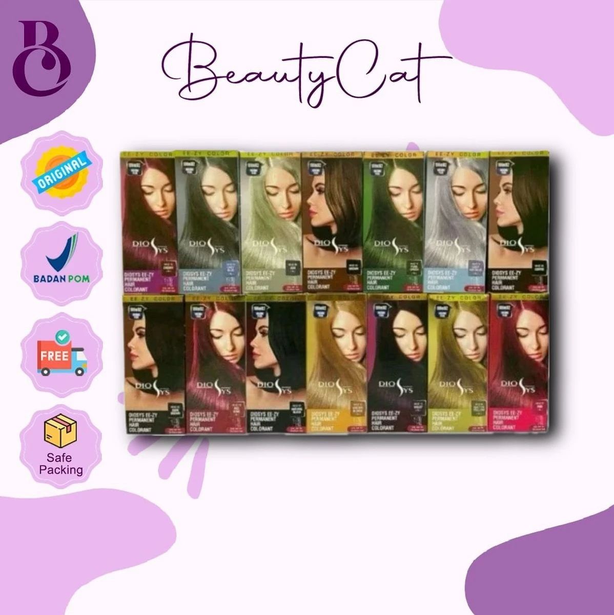 Jual Diosys Hair Color Permanent 100ml / Cat Rambut / Pewarna Rambut Di ...