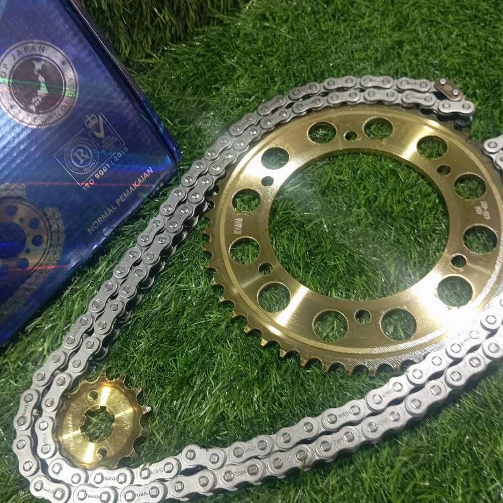 Promo Gear Set R15 New V2 14t/48t 428h 128l Girset R15 New V2 Gearset ...