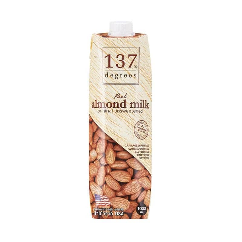 Jual 137 Degrees Unsweetened Almond Milk [1 L] Di Seller Vsnack.co ...