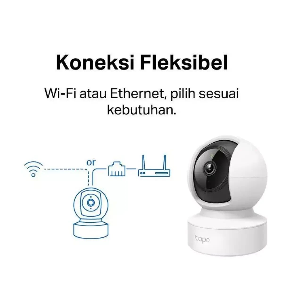 Jual Tp-link Tapo C202 Pan Tilt Cctv Wifi 1080p Ai Home Security Camera ...